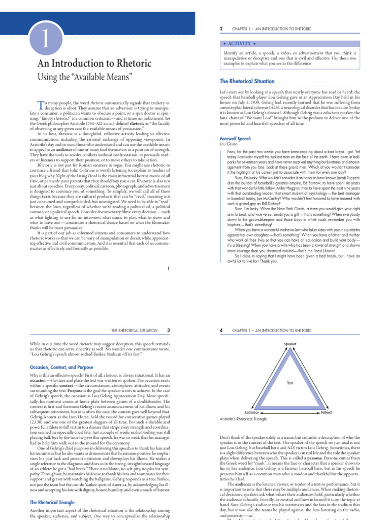 Kami Export - Aarav Agarwal - Kami Export - An Introduction To Rhetoric - CH 1 From The Language ...