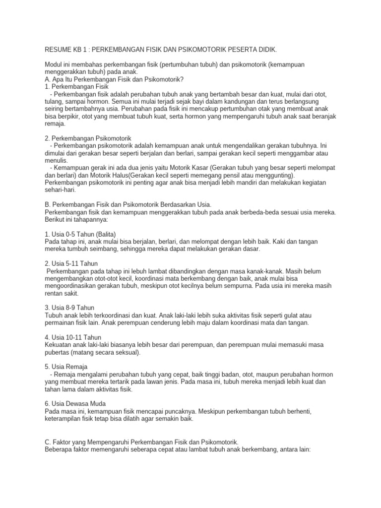 Resume Modul 8 KB ! | PDF