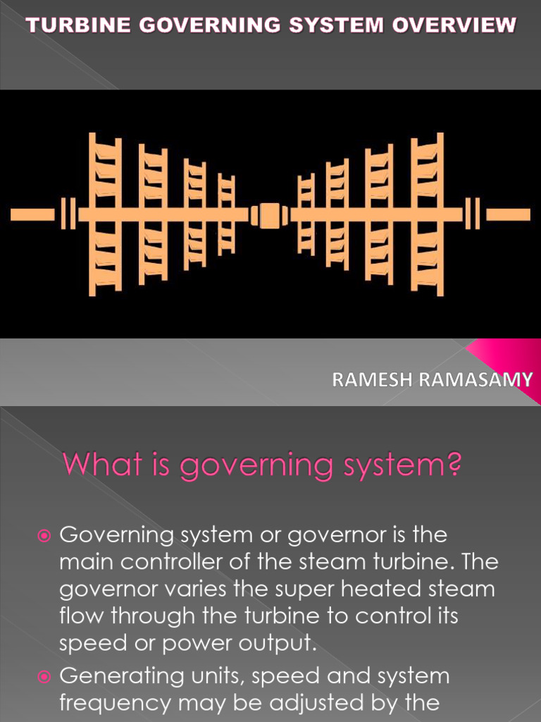 Turbine Governing System Overview - 021323 | PDF | Turbine | Valve