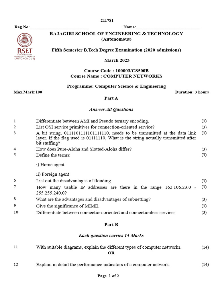 cn2 | PDF | Routing | Computer Network