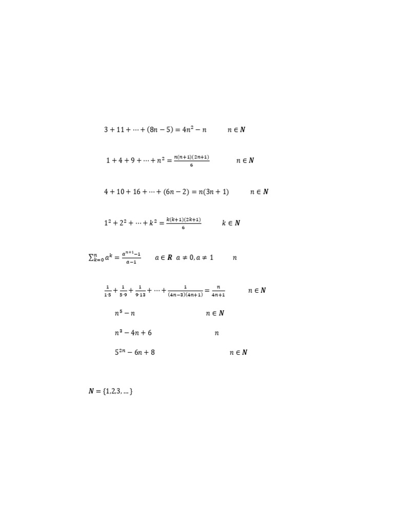 Mathematical Induction and Recursion Exercises | PDF | Teaching Methods & Materials