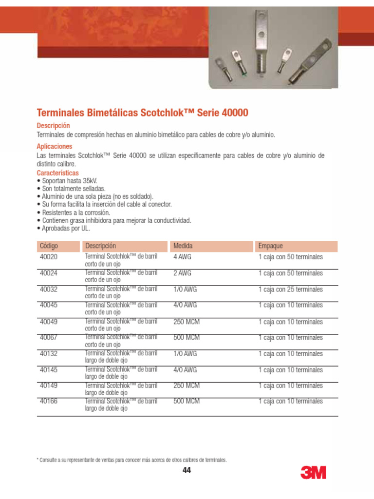 Terminal Doble Ojo Bimetalico - 1 | PDF | Aislador (Electricidad ...