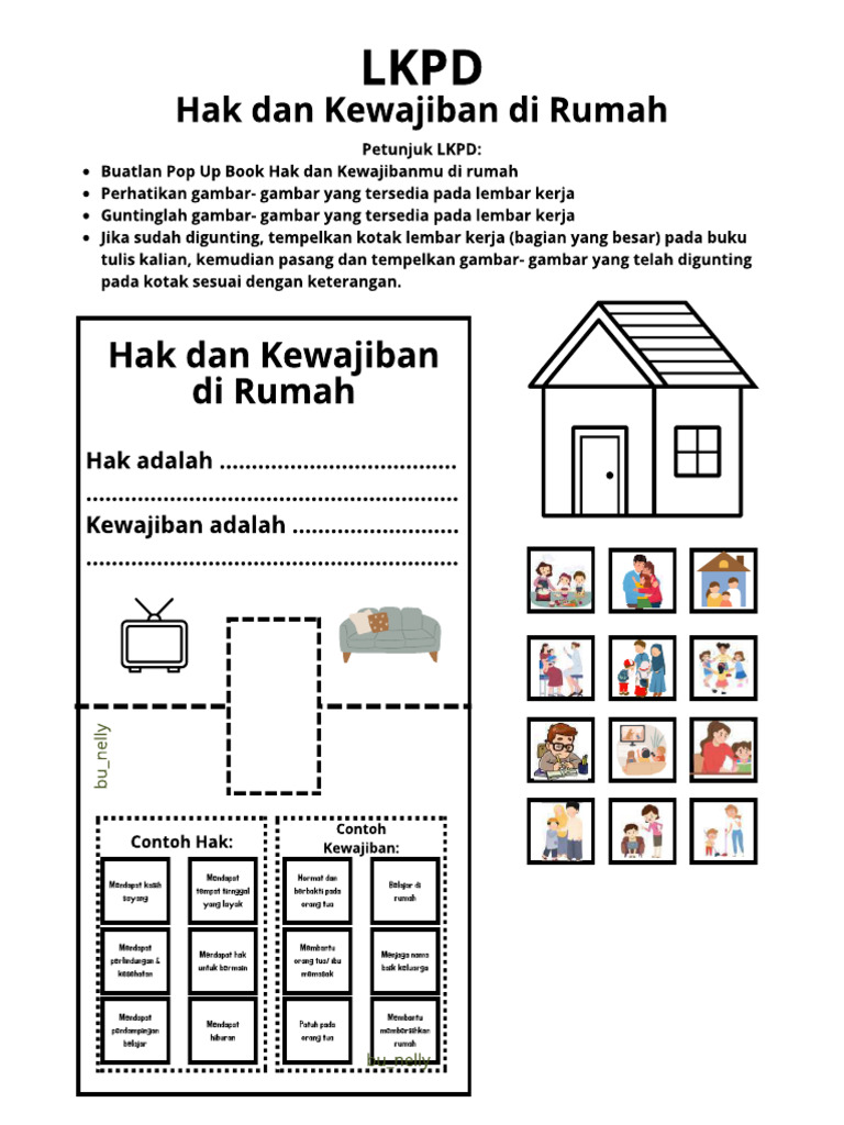 LKPD Hak Dan Kewajiban | PDF