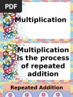Multiplication To Repeated Addition Sentence | PDF | Language Arts ...
