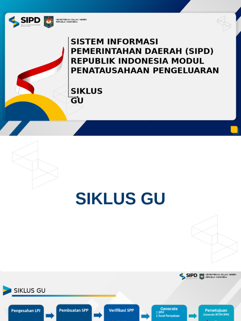 Penatausahaan Pengeluaran Siklus GU | PDF