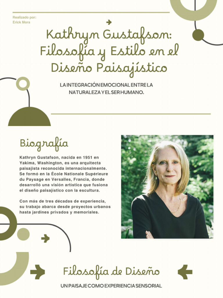 Presentación Kathryn Gustafson | PDF