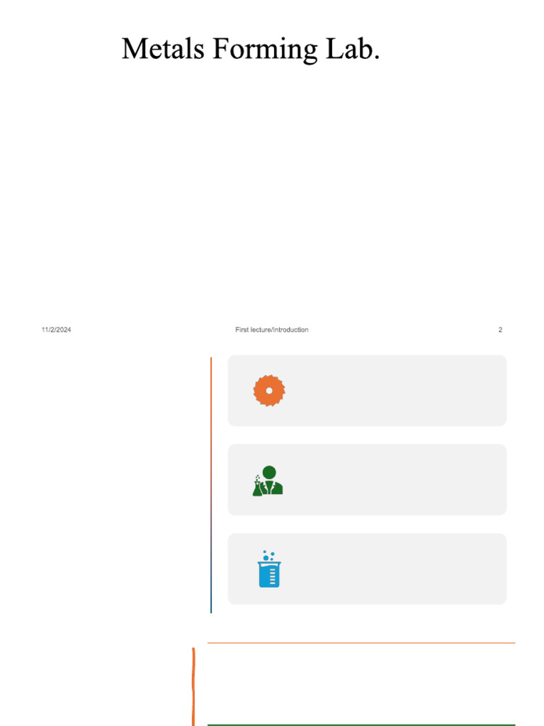 Metal Forming Lab. Introductions | PDF | Ductility | Strength Of Materials