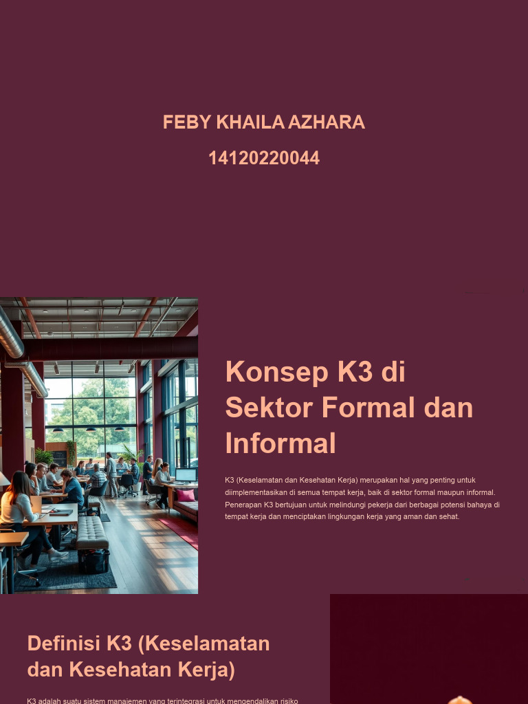 Sektor Formal Dan Informal | PDF | Bisnis | Pengelolaan Keuangan & Uang