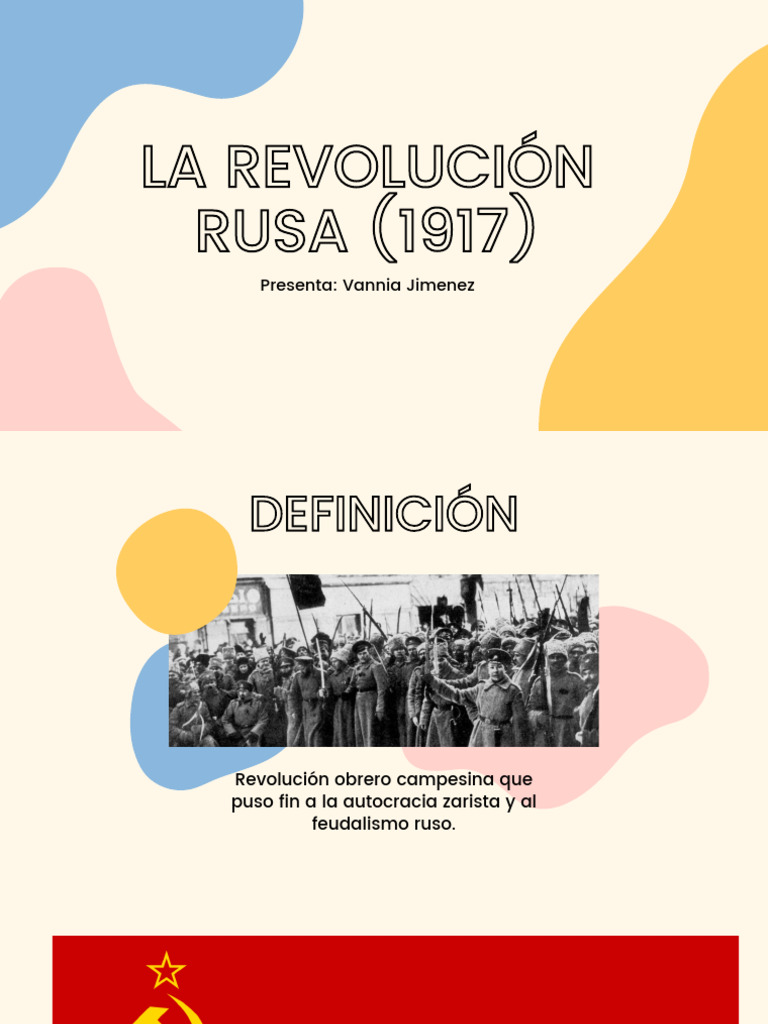 La Revolucion Rusa | PDF | Bolcheviques | Vladimir Lenin