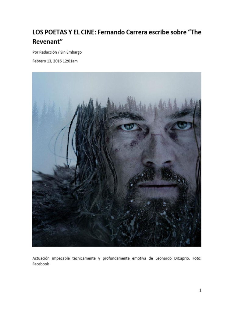 Fernando Carrera - Los Poetas y El Cine | PDF