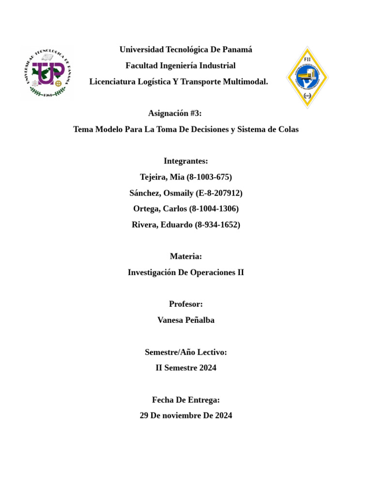 Asignacion 3 - Grupo 6 | PDF | Business