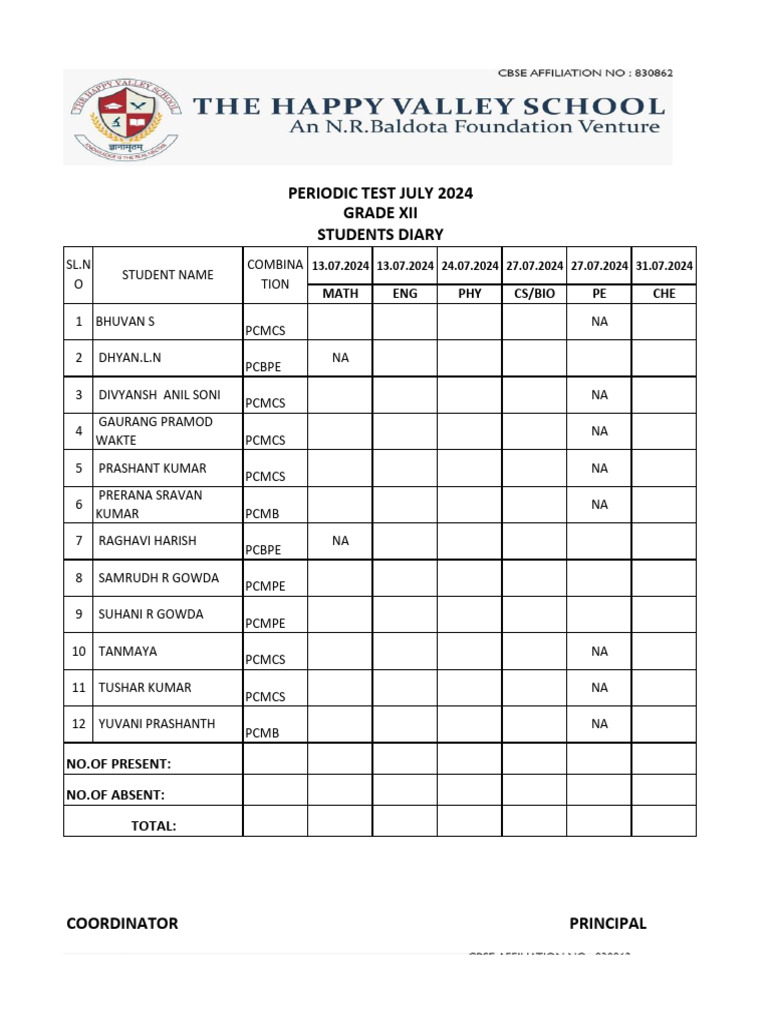 Students Diary | PDF