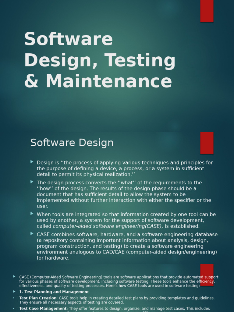 Software Maintenance | PDF | Software Testing | Reliability Engineering