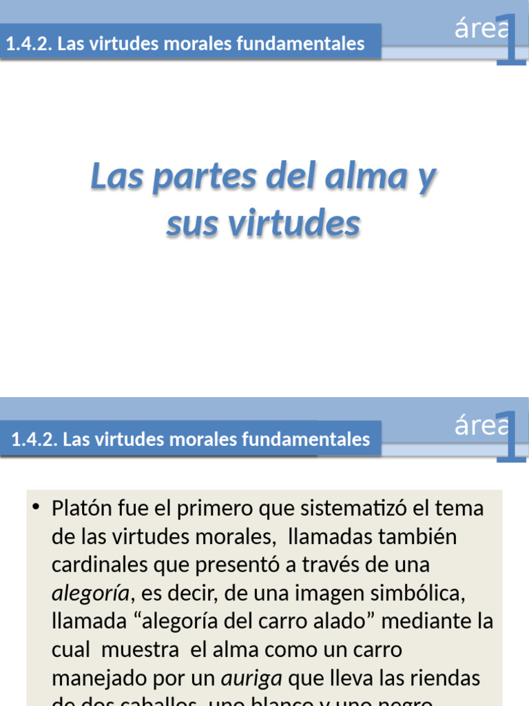1.4.2. Las Partes Del Alma y Sus Virtudes | PDF | Virtud