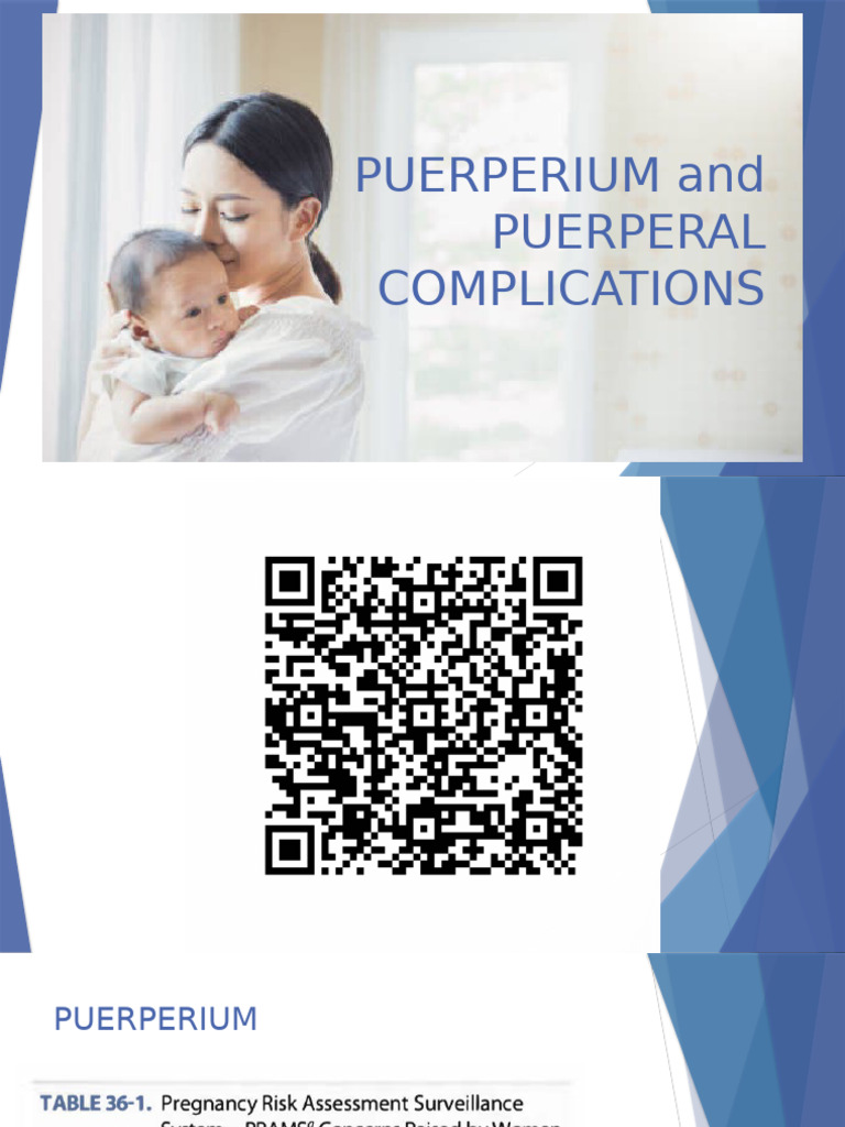 Puerperium: Complications & Recovery | PDF | Breastfeeding | Lactation