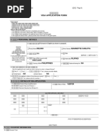 Visa Application Form 17 | PDF