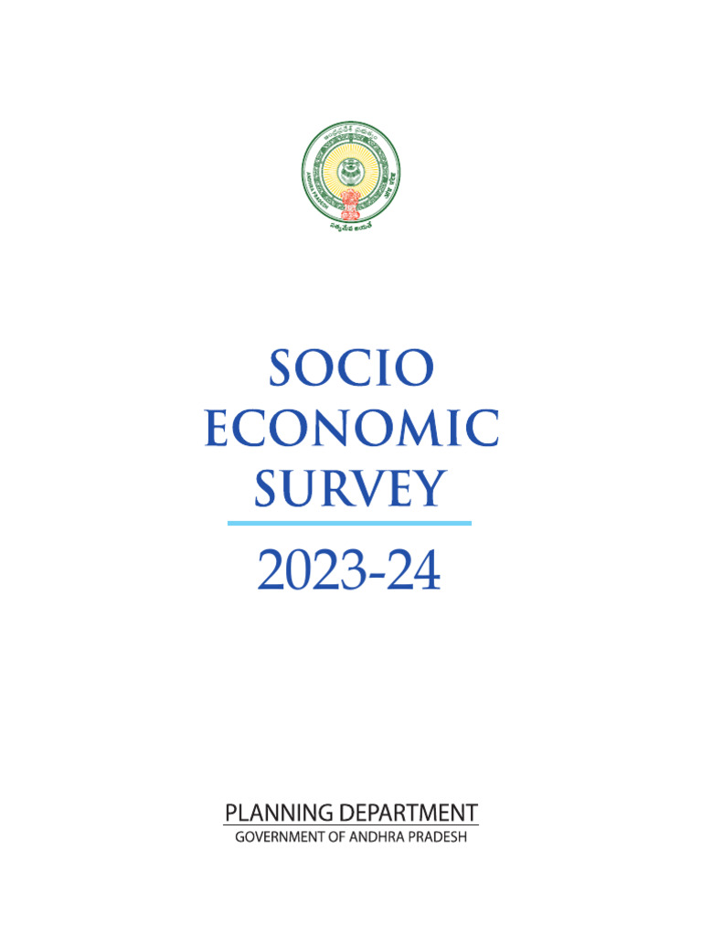 AP Socio Economic Survey 2023-24 | PDF