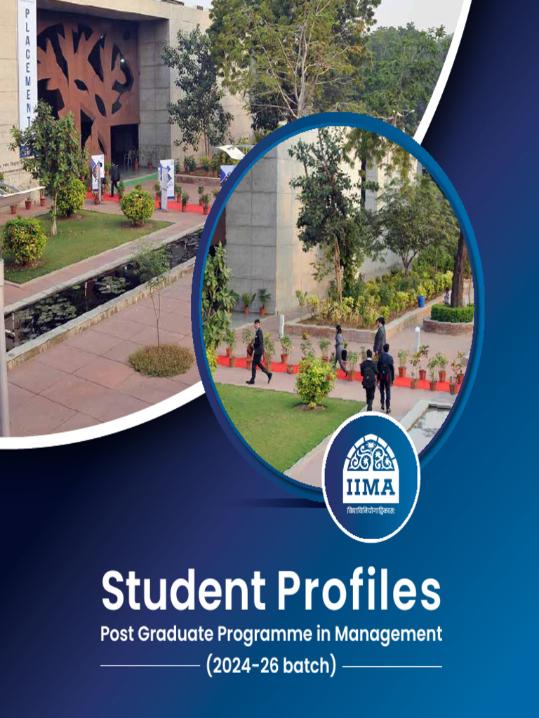 PGP Summer Profile Book 2024-26 Batch | PDF | Business | Economics