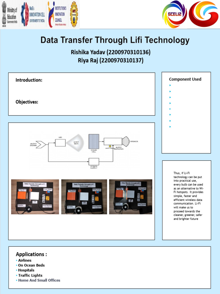 poster lifi | PDF | Manufactured Goods | Computer Engineering