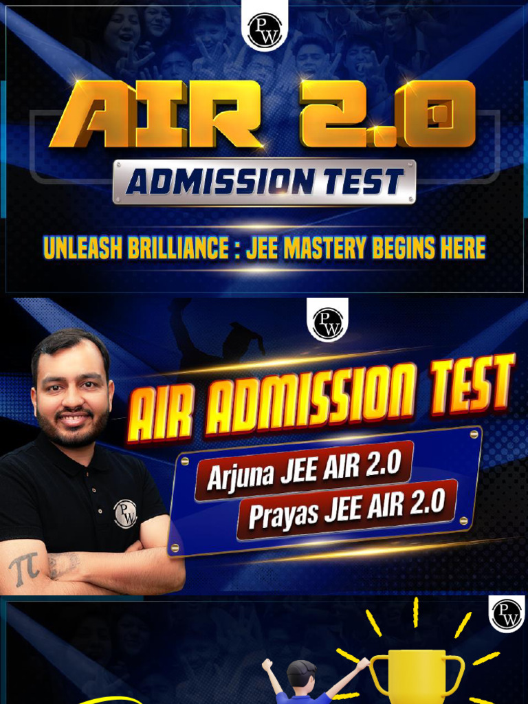 66c70eae14bc74db57fbcbc8 - ## - PW AIR 2.0 Admission Test Notes | PDF ...