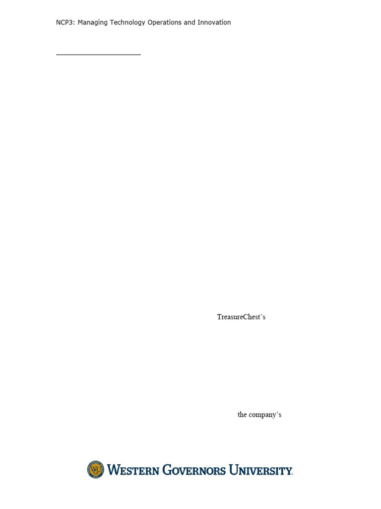 TreasureChest SaaS Treasury Management Case Study | PDF | Computer ...