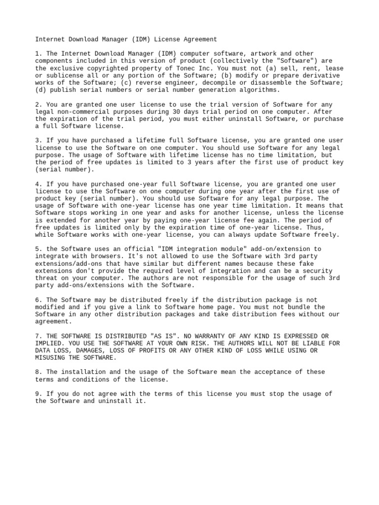 License | PDF | License | Software