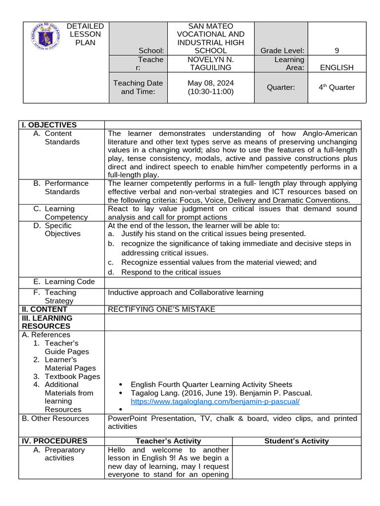Lesson Plan-Robert Frost | PDF | Plagiarism | Learning
