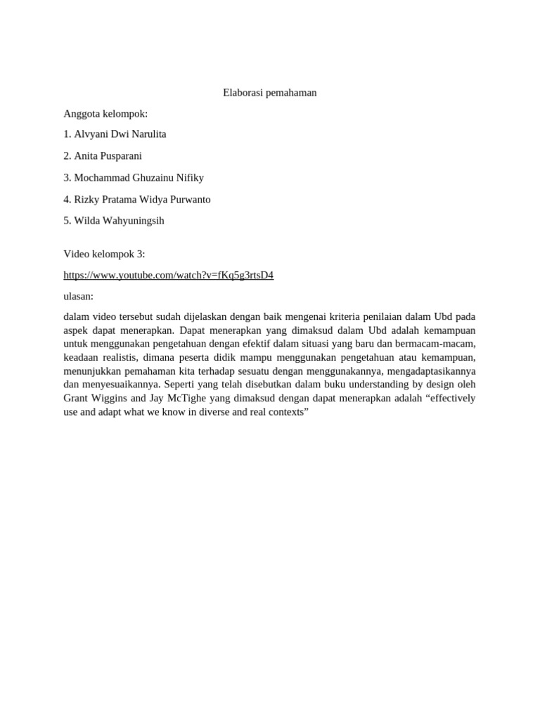 Elaborasi Pemahaman, PPK Topik 4 | PDF | Karier & Perkembangan | Pengembangan Diri