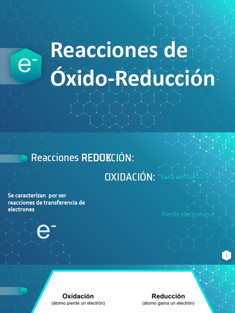 REDOX | PDF | Redox | Procesos de negocio