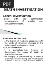 Stages of Post Mortem Lividity and Putrefaction of The Body | PDF ...