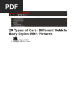 Vehicle Shape Codes Guide | PDF | Van | Truck