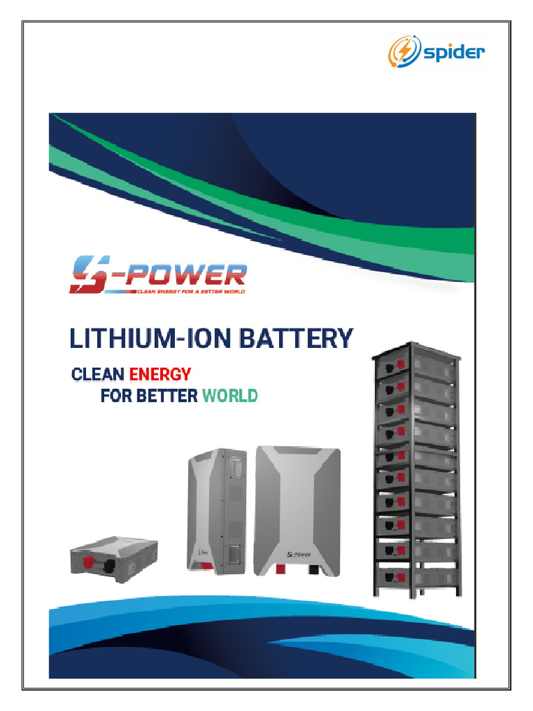 S Power Battery | PDF | Energy Storage | Physical Quantities