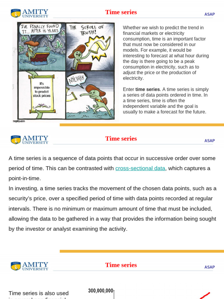 Time Series Analysis | PDF | Time Series | Forecasting Time Series Analysis | PDF | Time Series | Forecasting