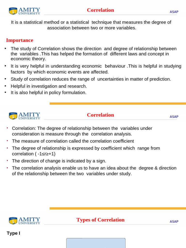 Correlation Pdf Statistical Analysis Teaching Mathematics