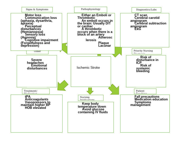 Stroke Concept Map | PDF