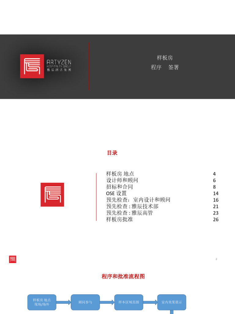 AHSZC01 - Mock Up Room Sign-Off Procedure Chinese version 191220 雅辰样板房 ...