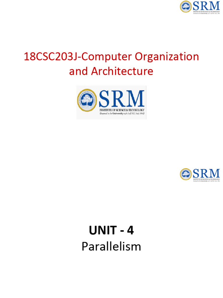 COA UNIT 04 | PDF | Parallel Computing | Central Processing Unit COA UNIT 04 | PDF | Parallel Computing | Central Processing Unit