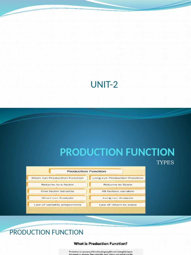 Business Economics Unit-2 | PDF | Business | Technology & Engineering