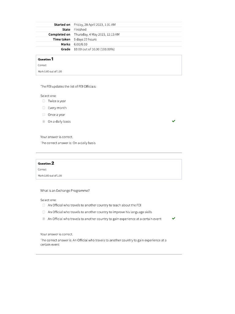 What Is The FEI2 | PDF
