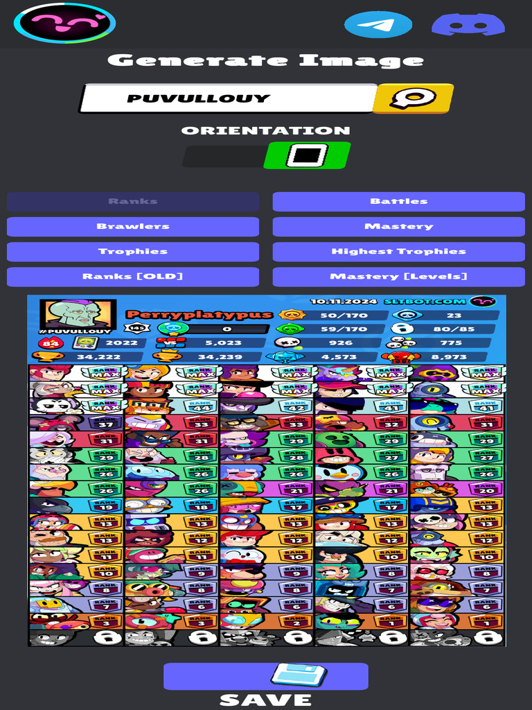 SpotLightBot - Brawl Stars Bot For Generating Profile Images | PDF