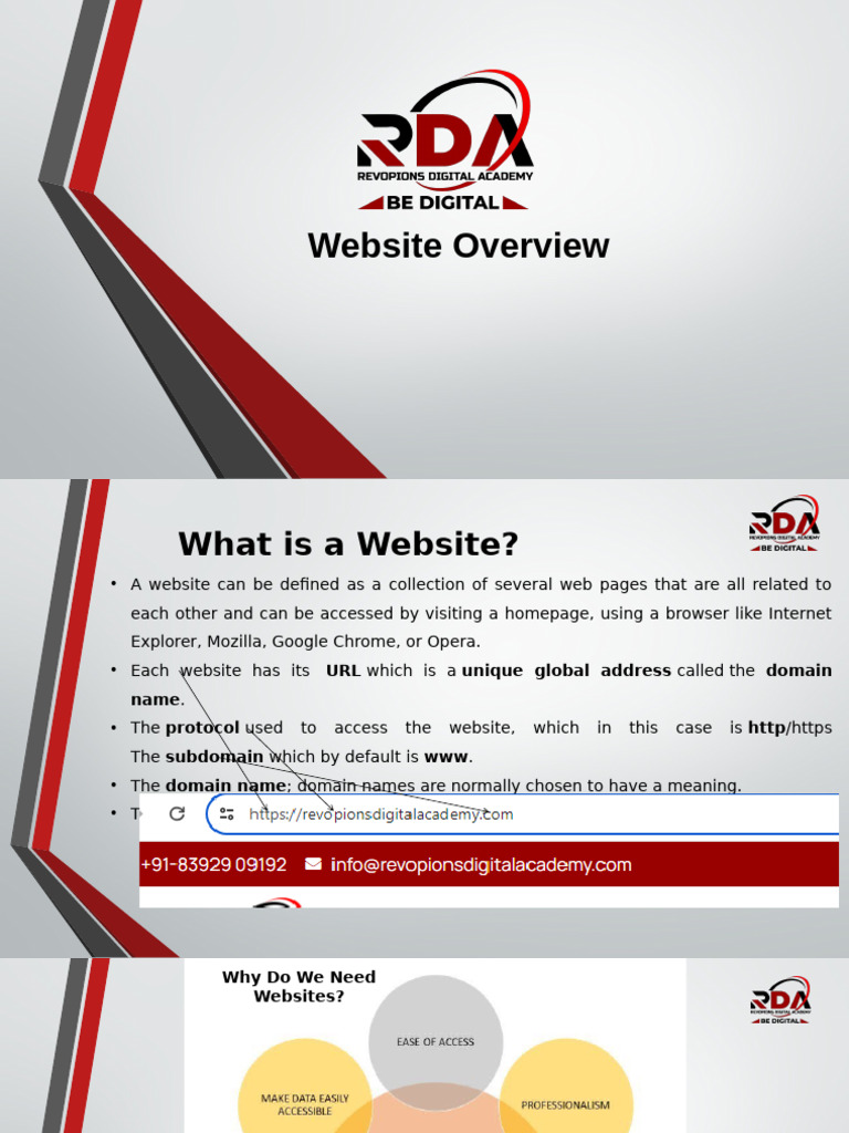 4.1 Website Overview | PDF | Websites | World Wide Web
