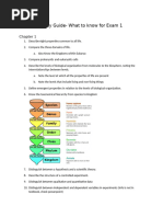 Bio 1st Semester Final Exam Review | PDF | Cellular Respiration ...