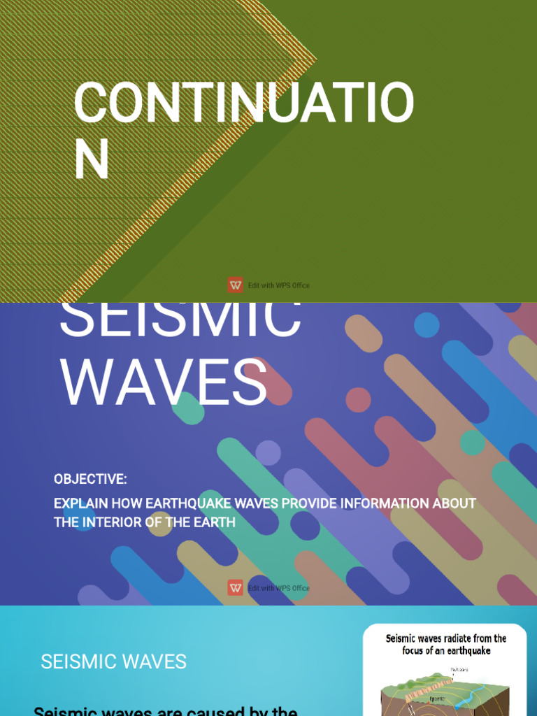 Seismic Waves Pdf Earthquakes Volcano
