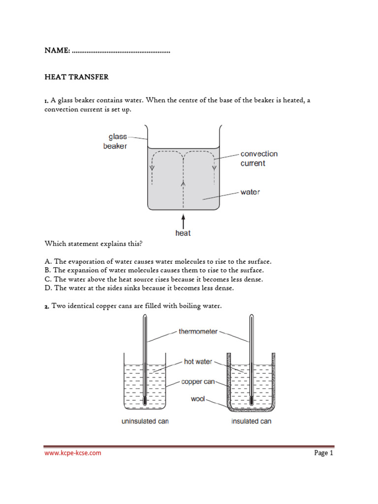 Modes of Heat Transfer Q | PDF | Heat Transfer | Convection