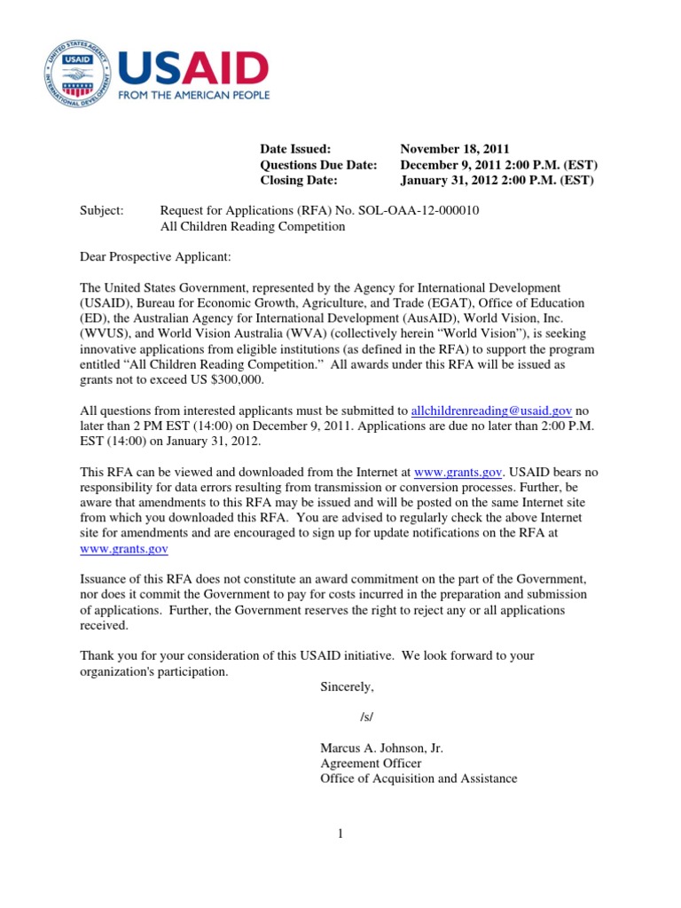 Date Issued: November 18, 2011 Questions Due Date: December 9, 2011 2: ...