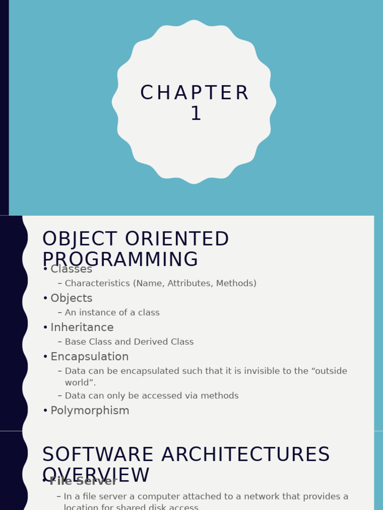 Chapter 1 | PDF | Databases | Class (Computer Programming)