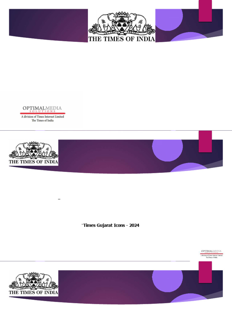 Times Gujarat Icons 2024 | PDF