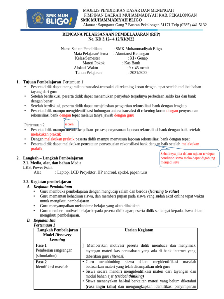 RPP 1 LEMBAR - NOVITA NURBAITI - Novita Nurbaiti | PDF | Karier & Perkembangan