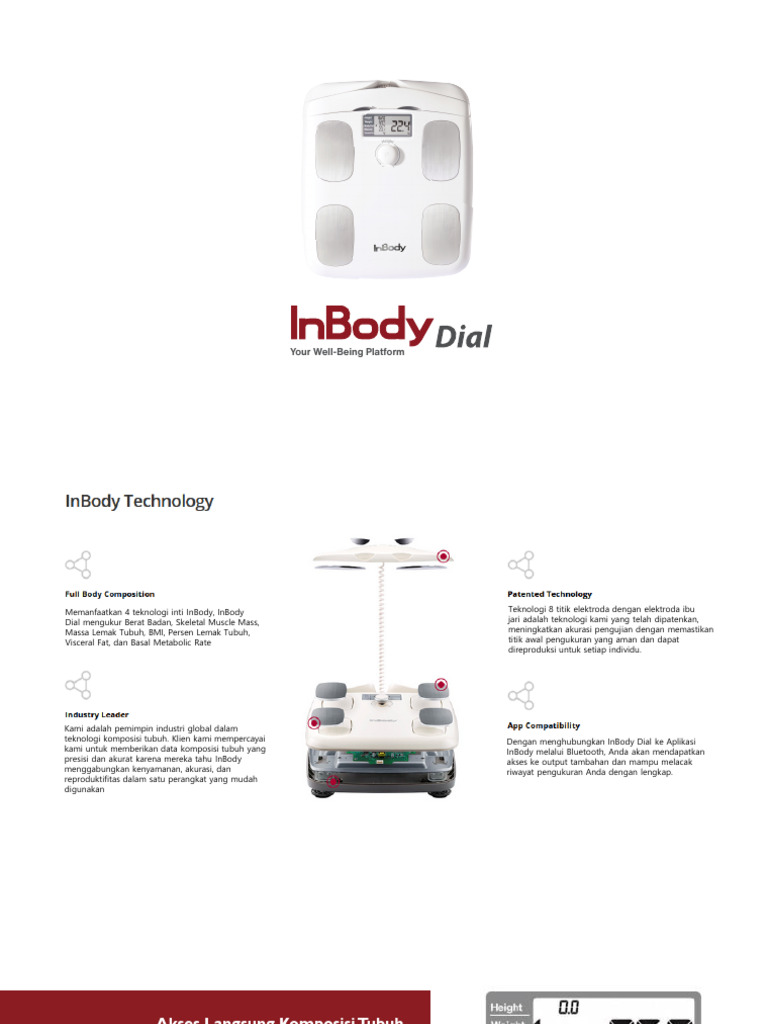 InBody Dial - Catalogue | PDF