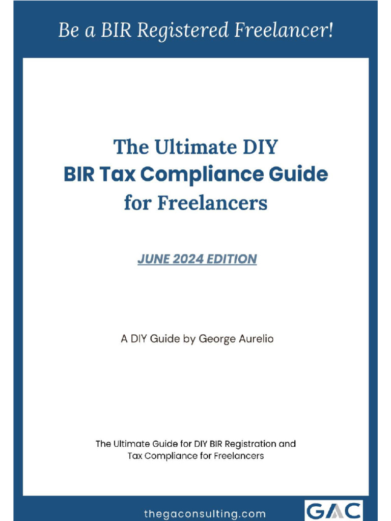 Freelancer BIR Registration Guide 2024 | PDF | Taxes | Receipt